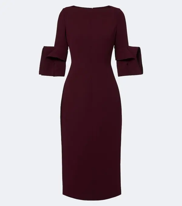 ROKSANDA Eryle Midi Dress - Burgundy