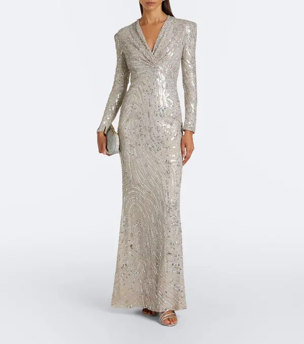 Jenny Packham Arizona Embellished Gown