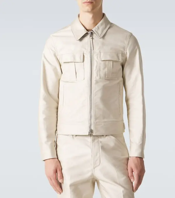 TOM FORD Cotton Satin Blouson