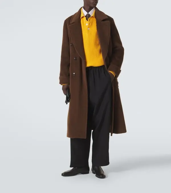 UMIT BENAN Julian Virgin Wool Straight Pants