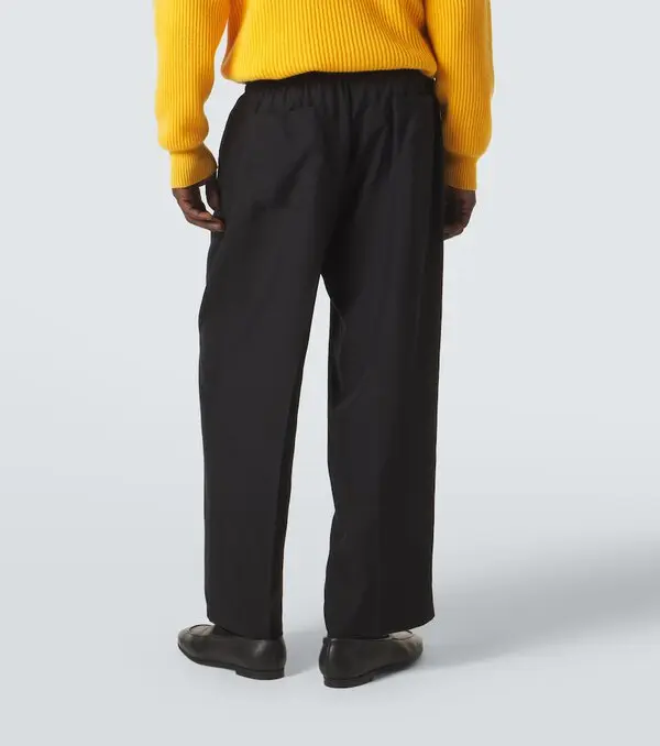 UMIT BENAN Julian Virgin Wool Straight Pants