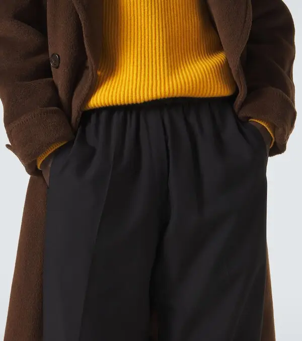 UMIT BENAN Julian Virgin Wool Straight Pants