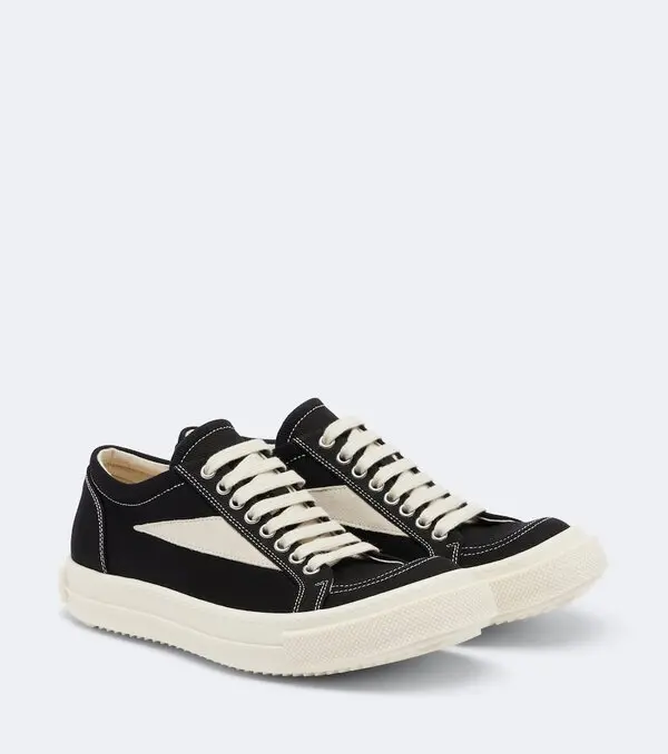 Rick Owens Vintage Denim Low-top Sneakers