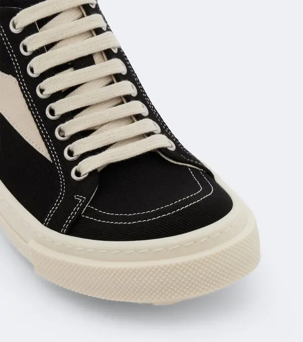 Rick Owens Vintage Denim Low-top Sneakers