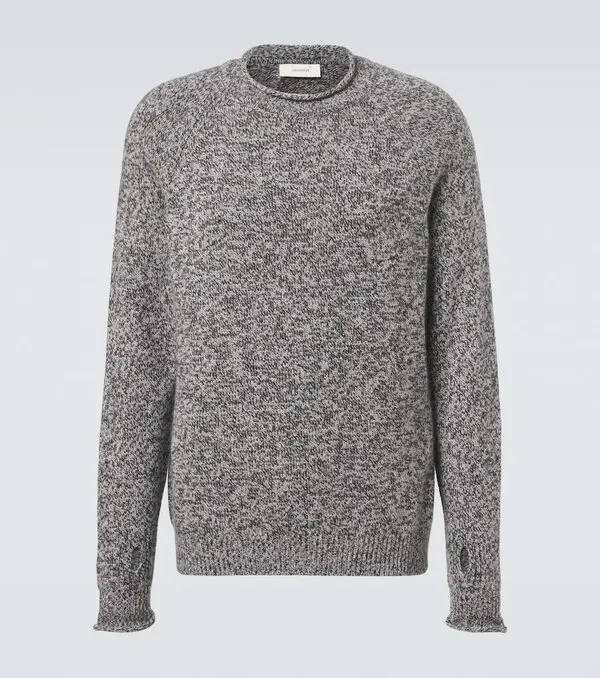 UMIT BENAN Ricky Cashmere Rollneck Sweater - Grey