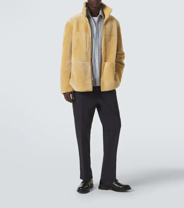 UMIT BENAN Kevin Cashmere And Silk Western Shirt