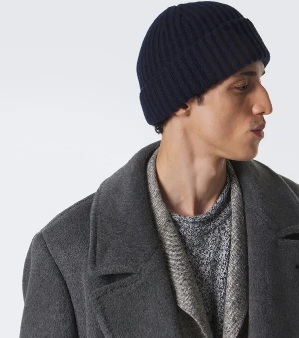 UMIT BENAN Ribbed-knit Cashmere Beanie