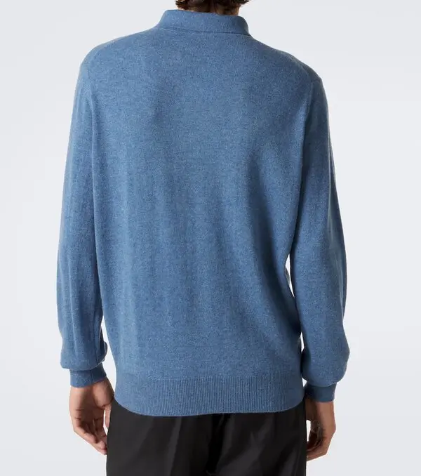 Rubinacci Cashmere Polo Sweater
