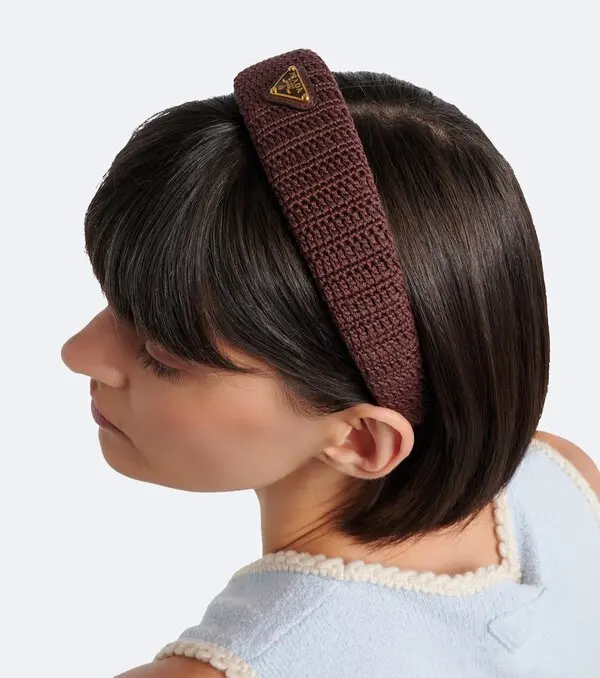Prada Crochet Headband