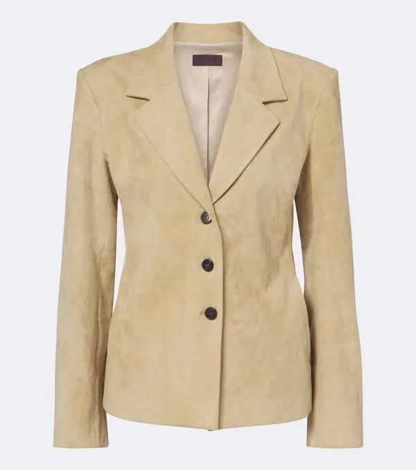 Stouls Helly Suede Blazer - Beige