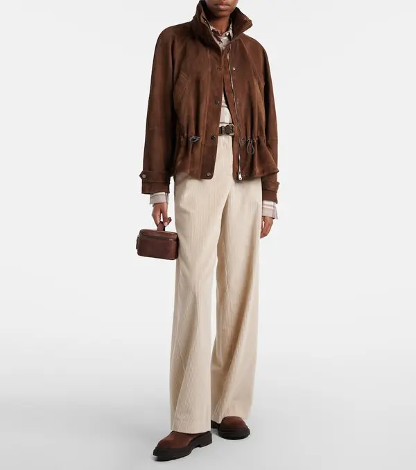Brunello Cucinelli Suede Jacket