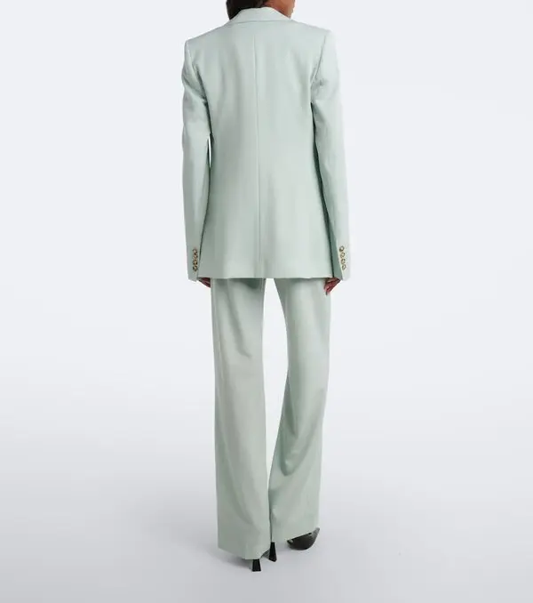 Stella McCartney Wool Straight Pants