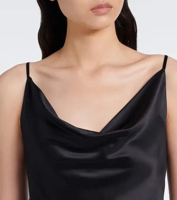 Acne Studios Satin Camisole - Black