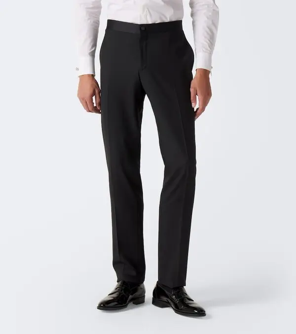 Canali Wool Suit - Black
