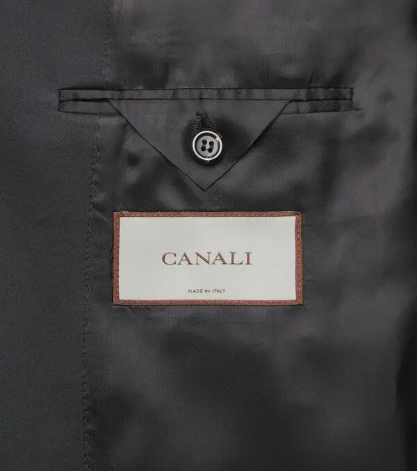 Canali Wool Suit - Black