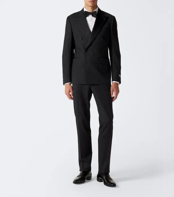Canali Wool Suit - Black