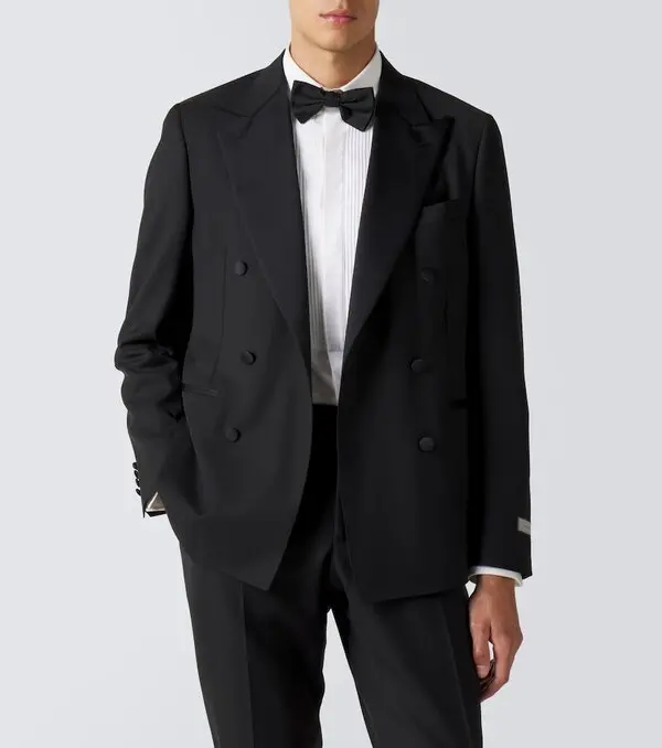 Canali Wool Suit - Black