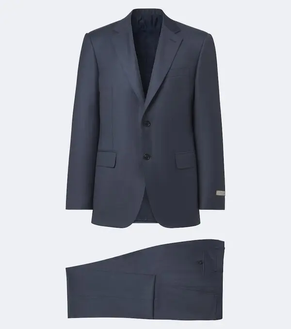 Canali Wool Suit - Blue