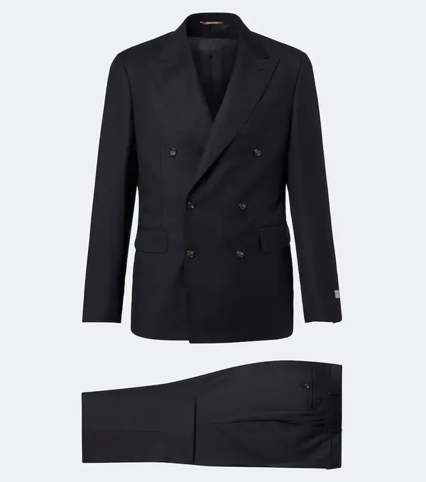 Canali Wool Suit - Blue