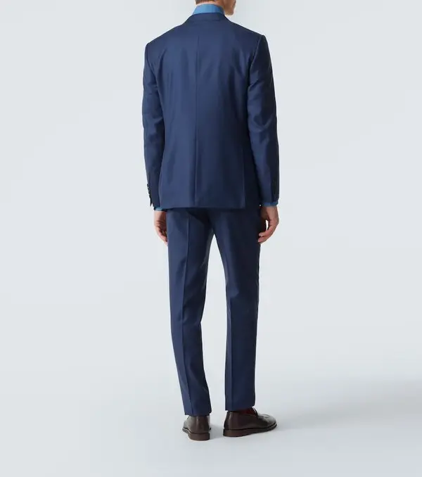 Canali Wool Suit - Blue