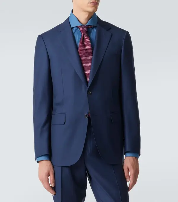Canali Wool Suit - Blue
