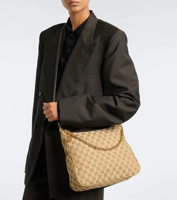 Gucci Lady Lunetta Chain Medium Shoulder Bag