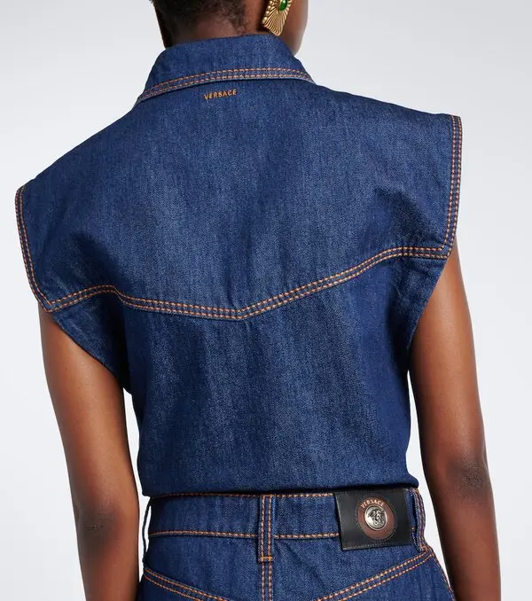 Versace Denim Minidress