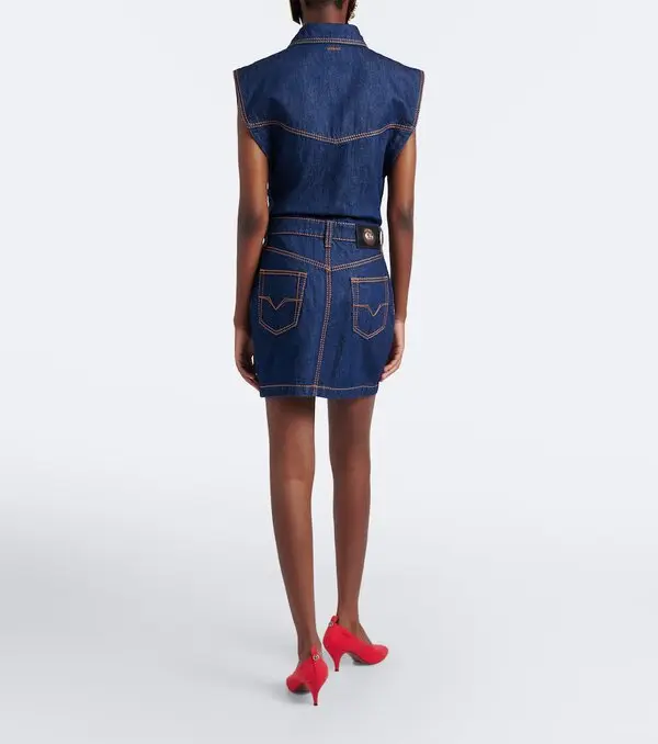 Versace Denim Minidress