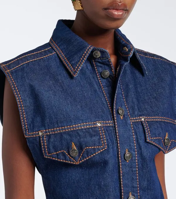 Versace Denim Minidress