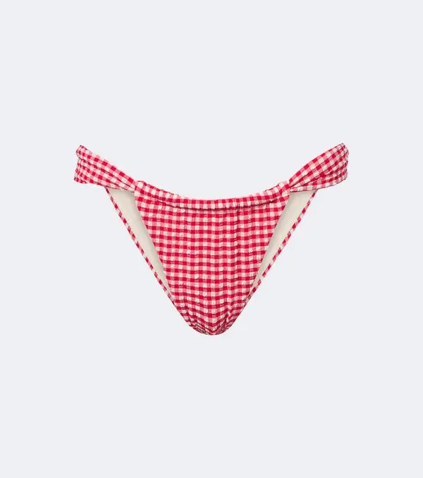 MONTCE Sandra Gingham Bikini Bottoms