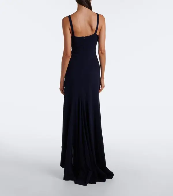 Stella McCartney Ruffled Georgette Gown