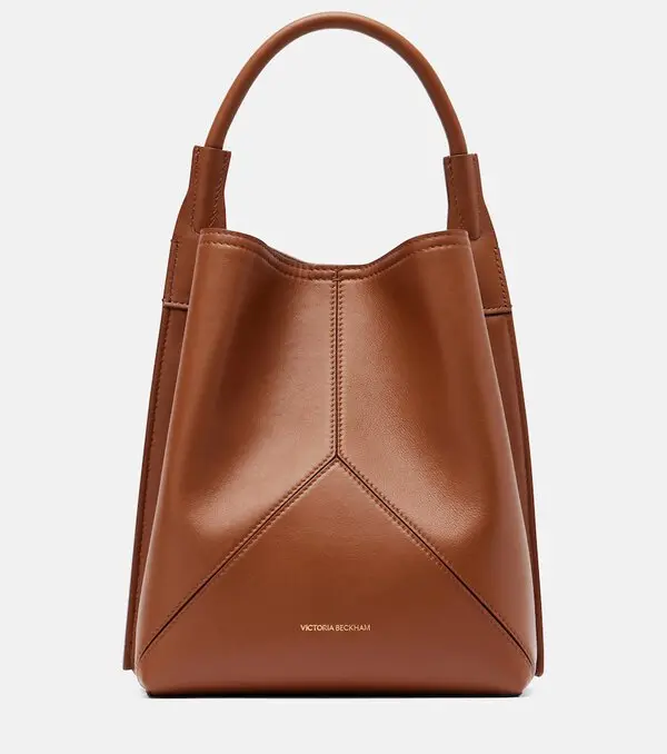 Victoria Beckham Medium Leather Bucket Bag