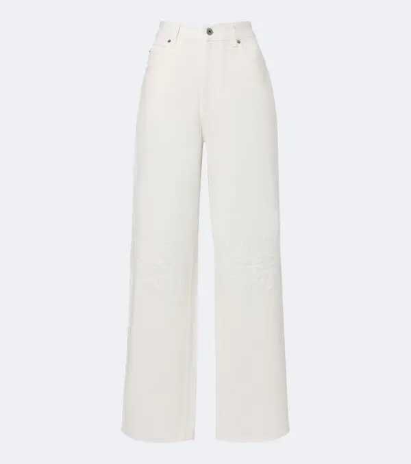 Loewe Anagram Wide-leg Jeans