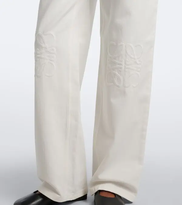 Loewe Anagram Wide-leg Jeans