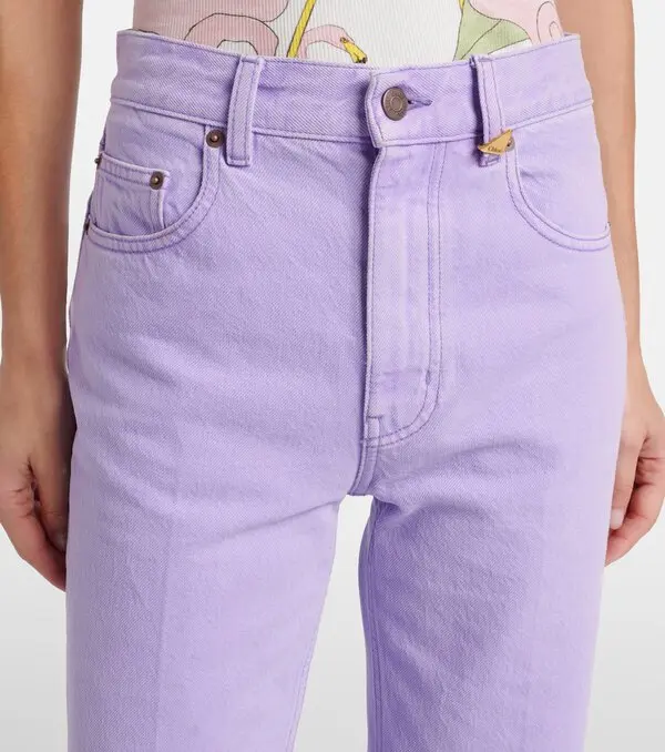 Chloé Straight Jeans - Purple