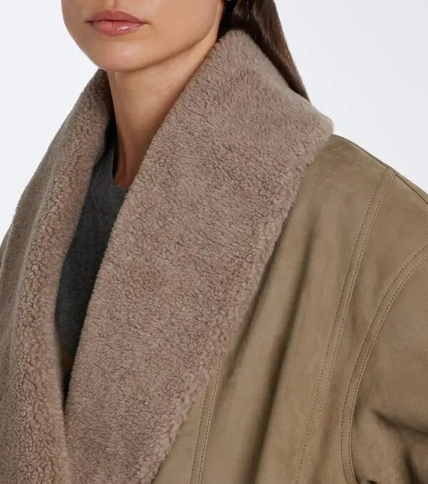 Stella McCartney Oversized Teddy-trimmed Blouson Jacket