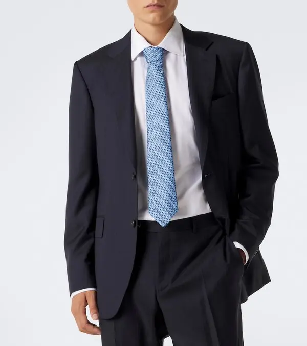 Giorgio Armani Silk Jacquard Tie