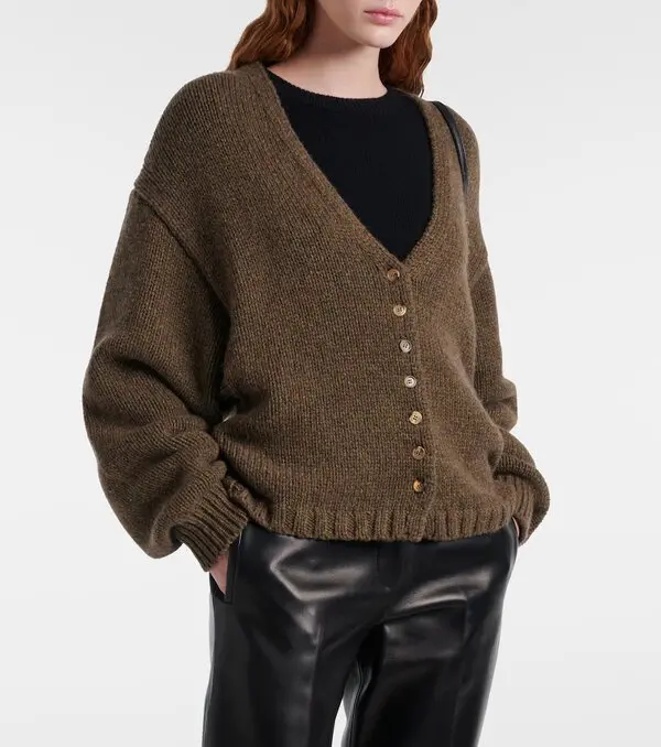 Khaite Axel Oversized Cashmere Cardigan