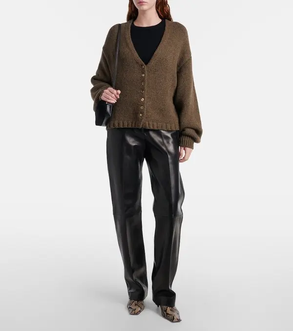 Khaite Axel Oversized Cashmere Cardigan