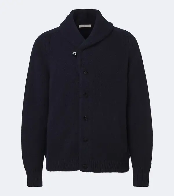 UMIT BENAN Montana Cashmere And Silk Cardigan - Blue