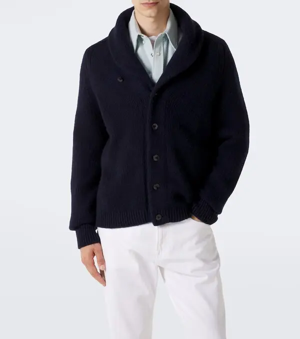 UMIT BENAN Cashmere And Silk Cardigan