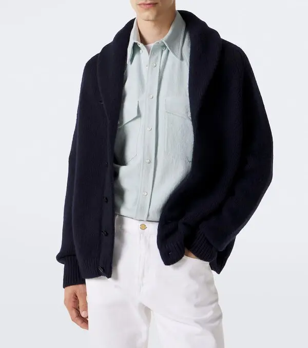 UMIT BENAN Cashmere And Silk Cardigan