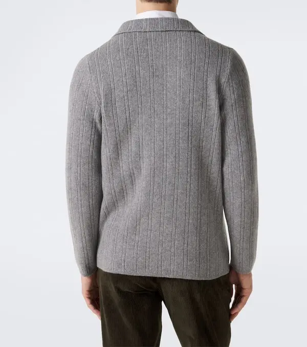 Rubinacci Cashmere Double-breasted Cardigan