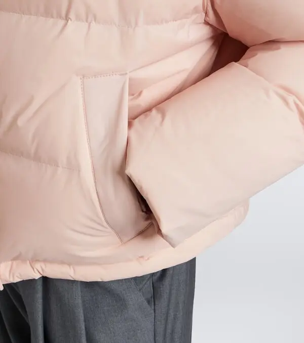 YVES SALOMON Shearling-trimmed Down Jacket