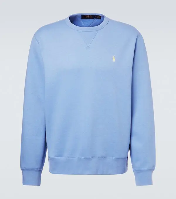 Polo Ralph Lauren Crewneck Sweatshirt With Logo - Blue