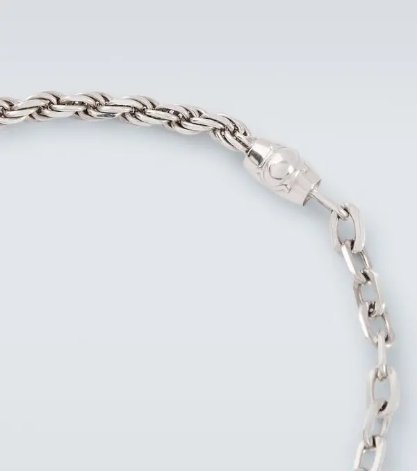 Bottega Veneta Sterling Chain Bracelet