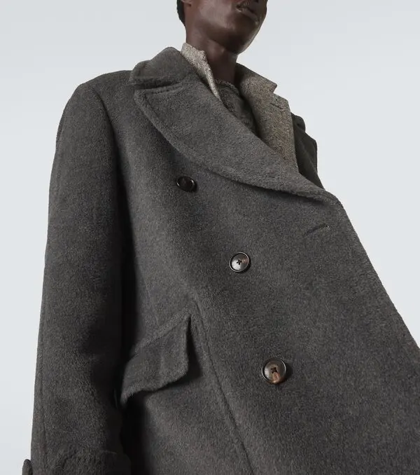 UMIT BENAN Gianni Alpaca And Wool Coat