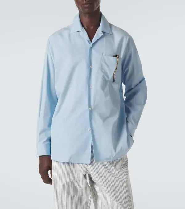 UMIT BENAN Weekend Cotton Poplin Shirt