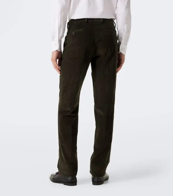 Rubinacci Modluca Cotton Corduroy Straight Pants