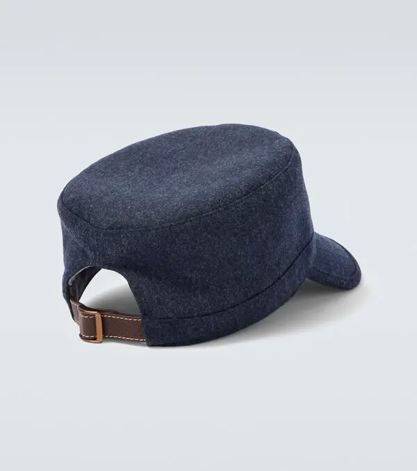 Brunello Cucinelli Wool Newsboy Cap